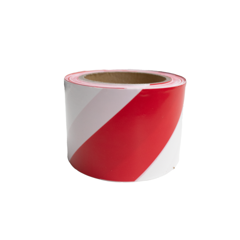100m Safety Barrier (Red & White) Tape | Akuna