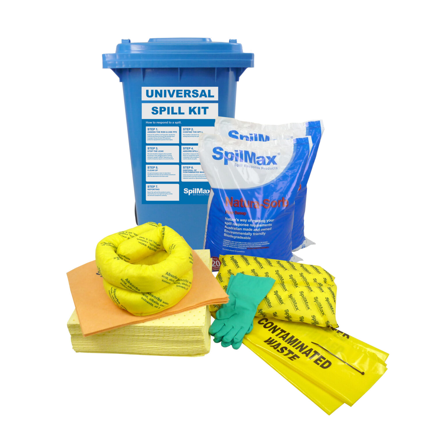 140L Universal Workplace Spill Kit | Akuna