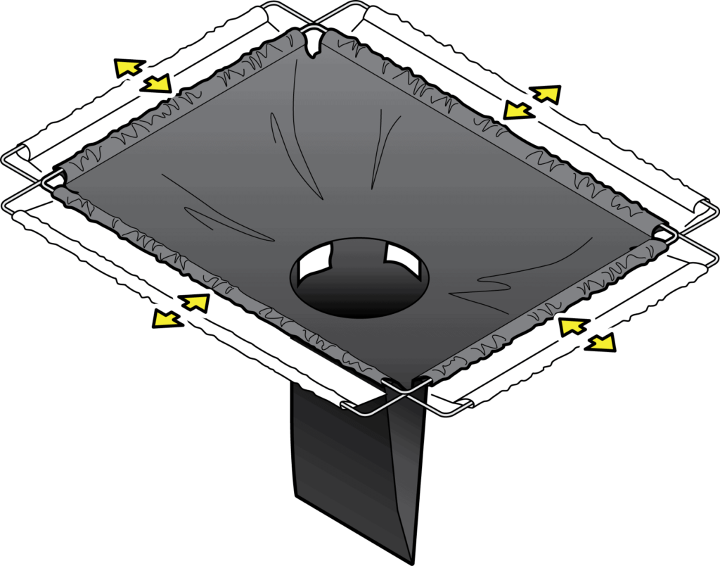 Ultra-Drain Guard Economy Frame | Akuna