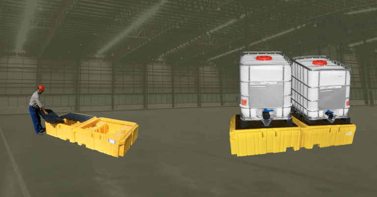 Reliable IBC Storage with the Ultra-IBC Spill Pallet Twin | Akuna
